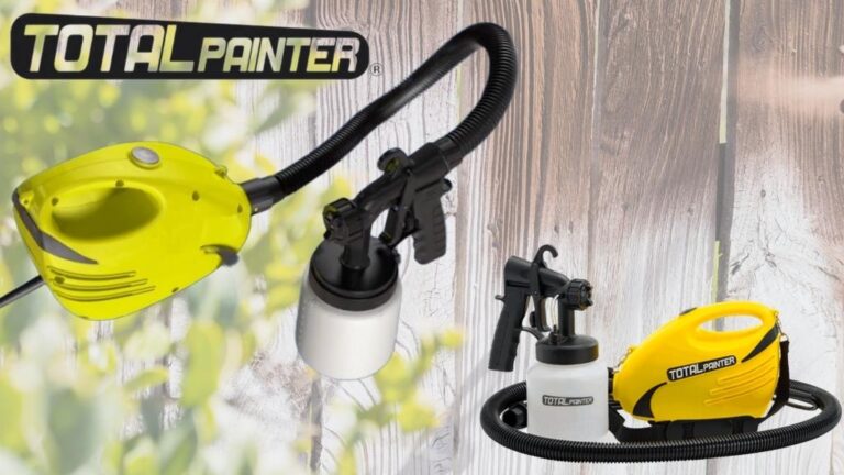 Compressore Total Painter: pistola a spruzzo per verniciare a spray ...